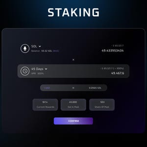 5 Staking Pools UI Kit - Etsy