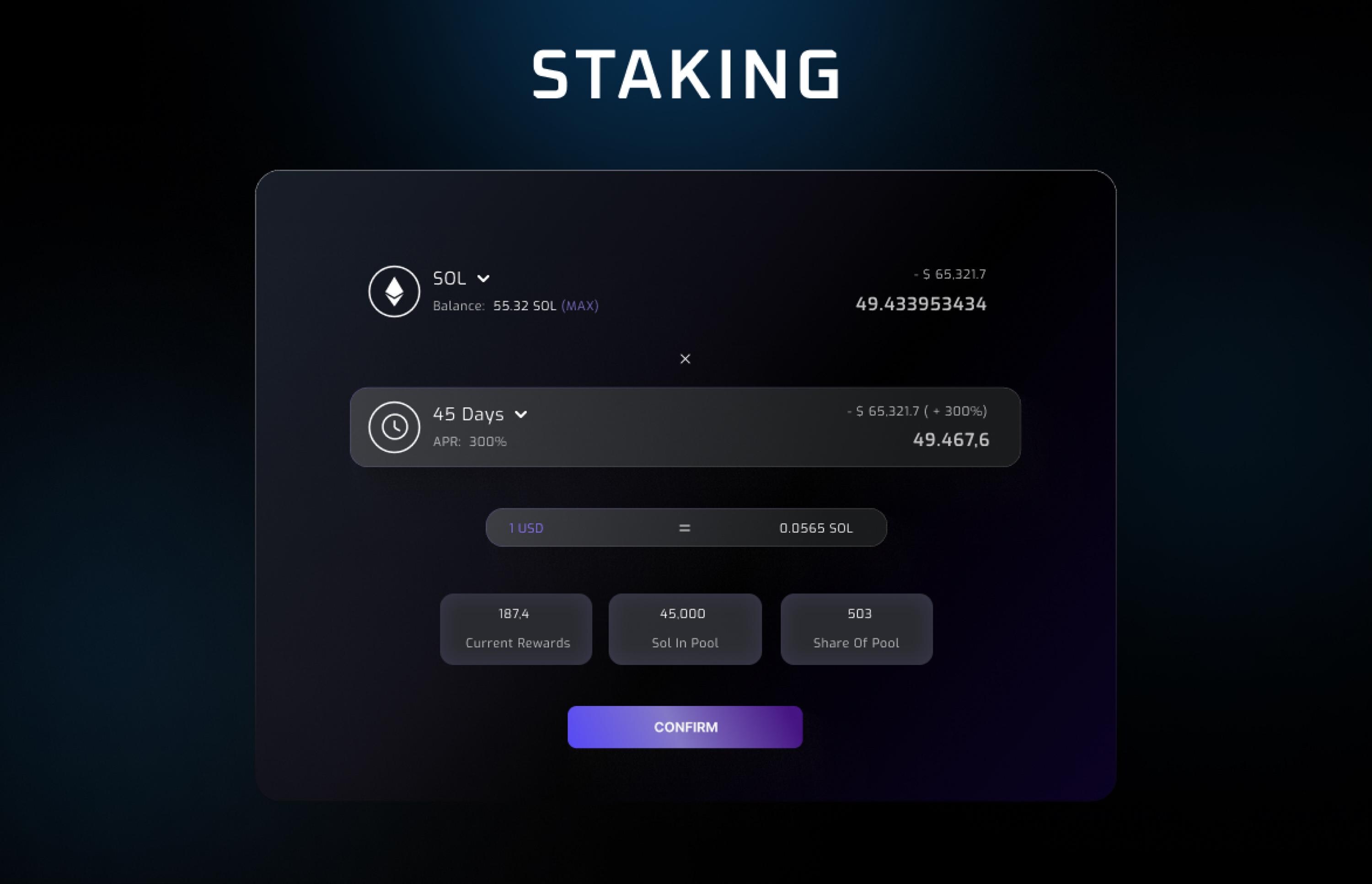 5 Staking Pools UI Kit - Etsy