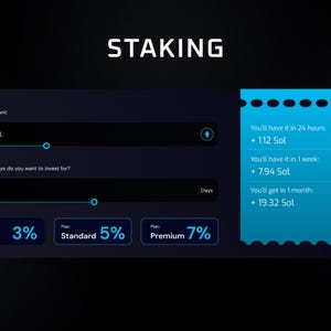 5 Staking Pools UI Kit - Etsy