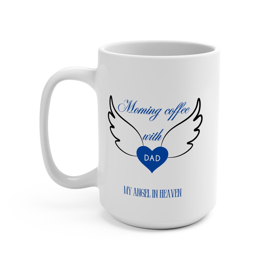 Sympathy Memorial Mug, Grief Loss of Father/dad, Condolences Gift ...