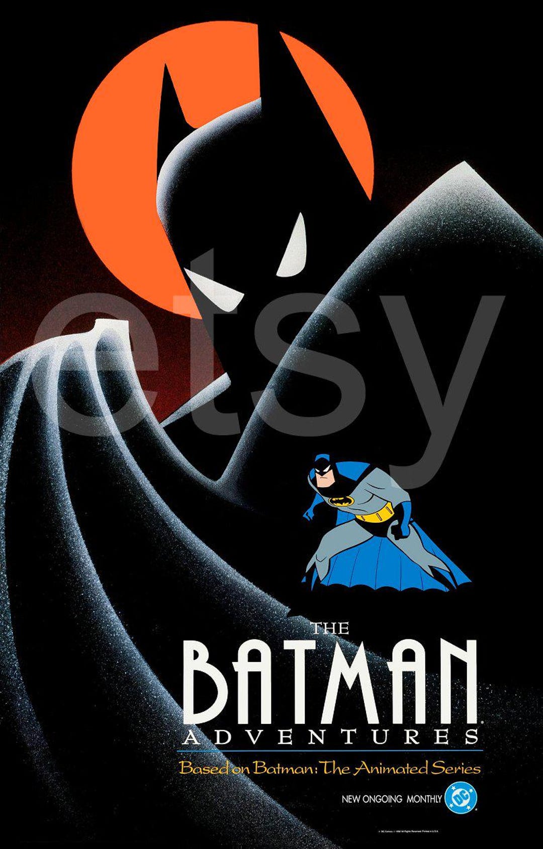Batman / FOX the Adventures of Batman 22 X 34 Season Premiere RP Promo ...