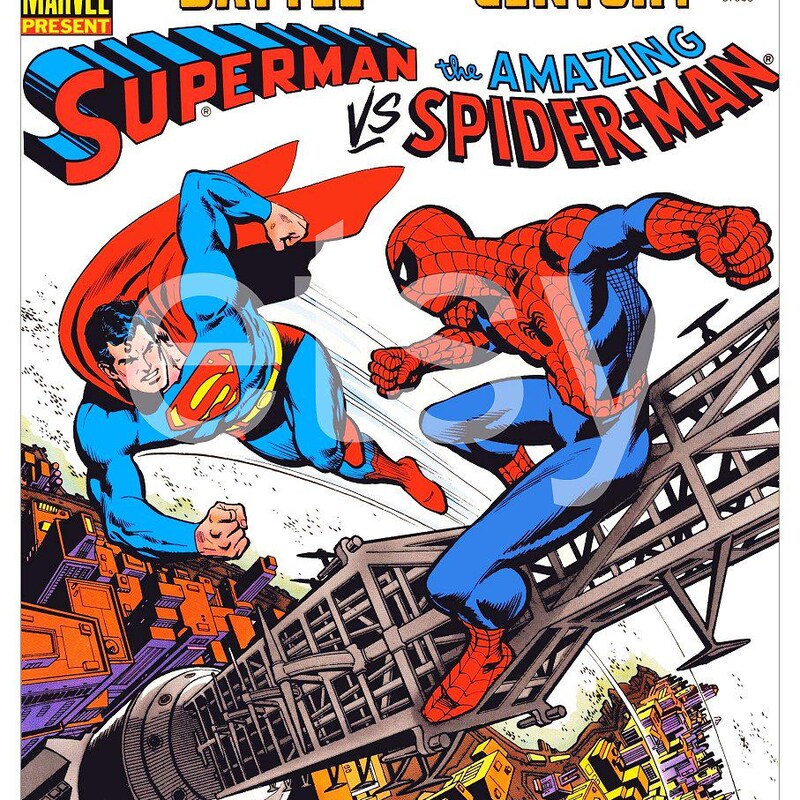 Spiderman Border - Etsy