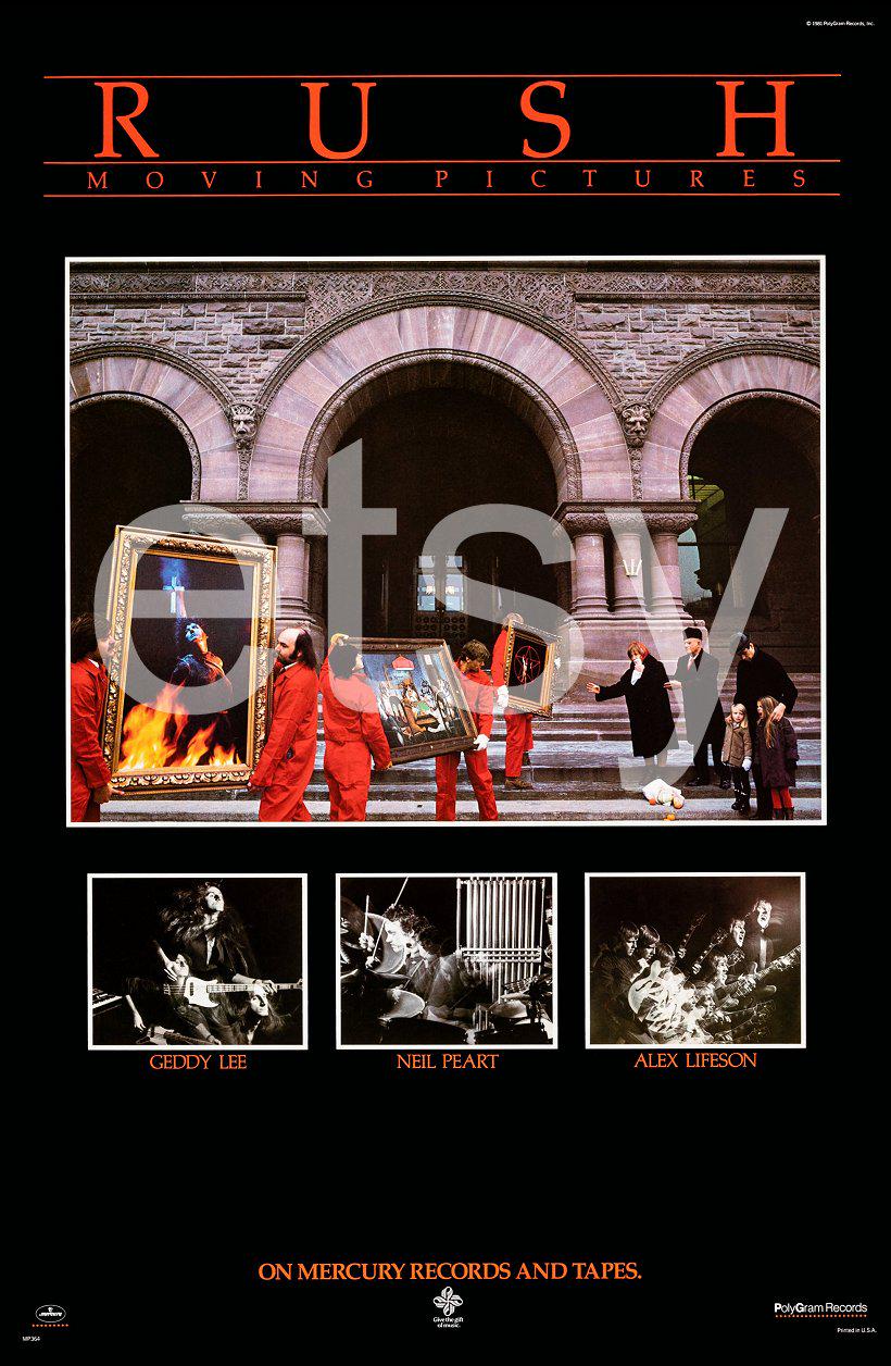 Rush Moving Pictures Album Cover