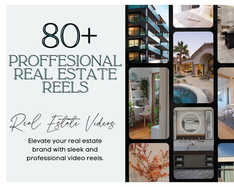 80+ Real Estate Instagram Reels for Canva | Luxury Realtor Templates ...