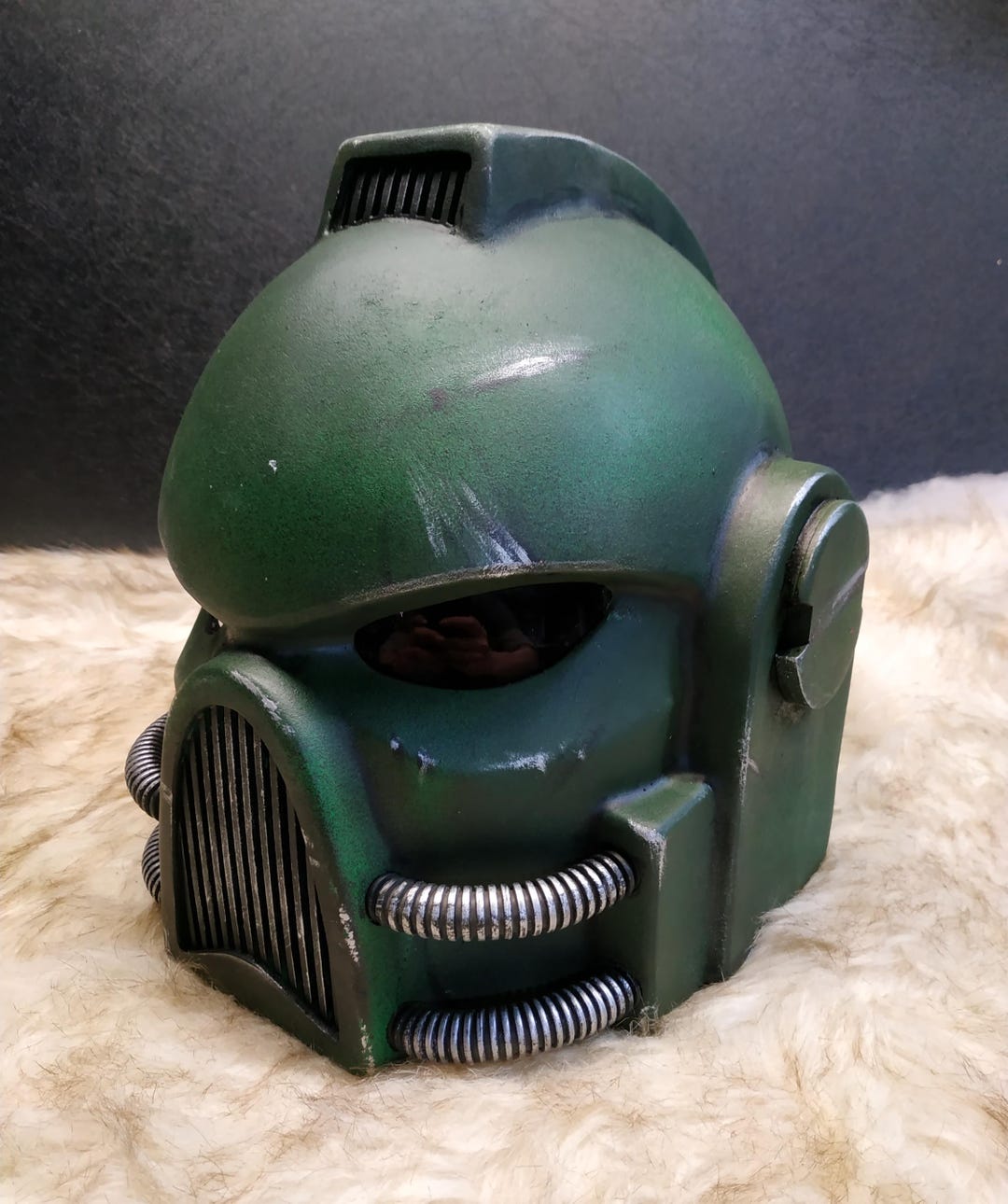 Warhammer 40k Inspired Cosplay Helm – Dark Angels Legion – LARP Helmet ...