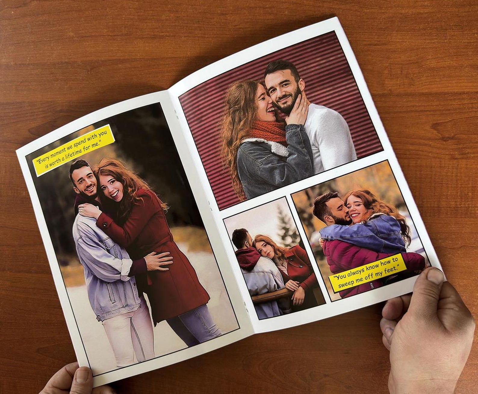 Personalized Comic Book, Funny Custom Book, Anniversary Comic Book ...