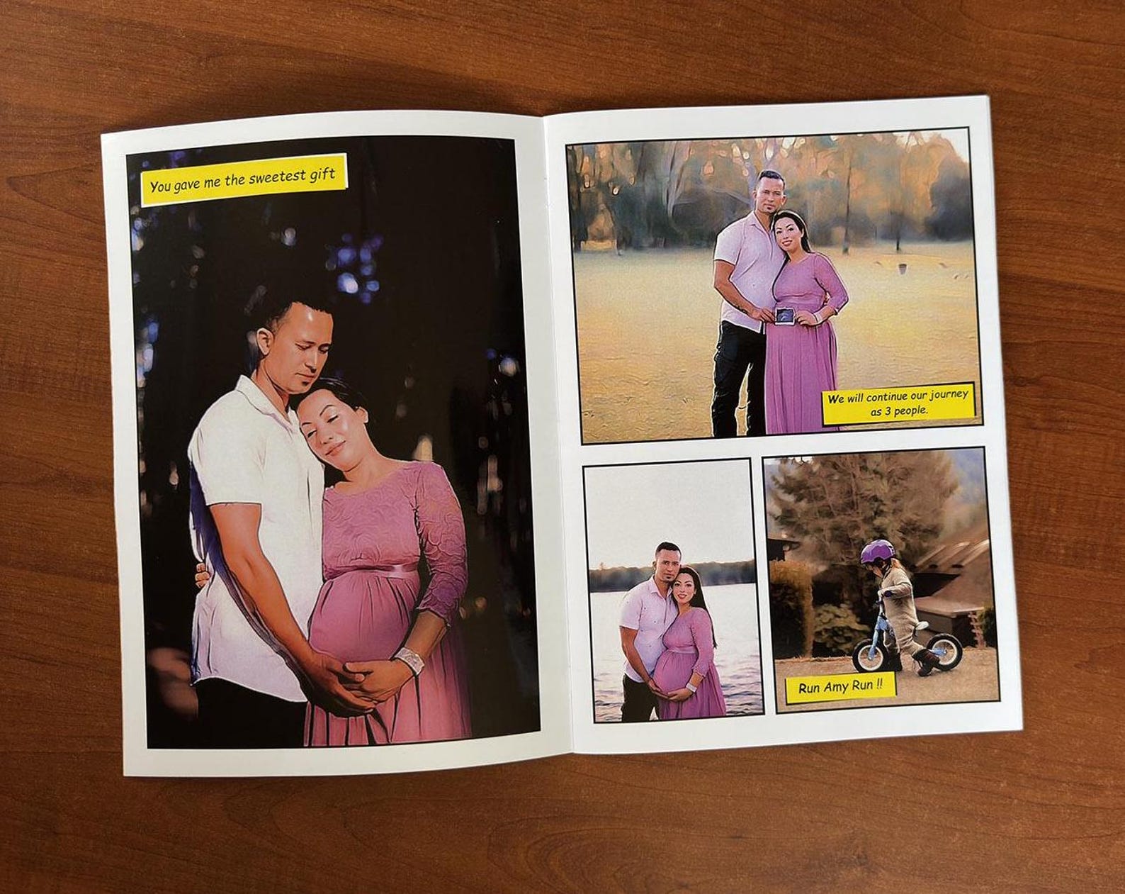 Personalized Comic Book, Funny Custom Book, Anniversary Comic Book ...