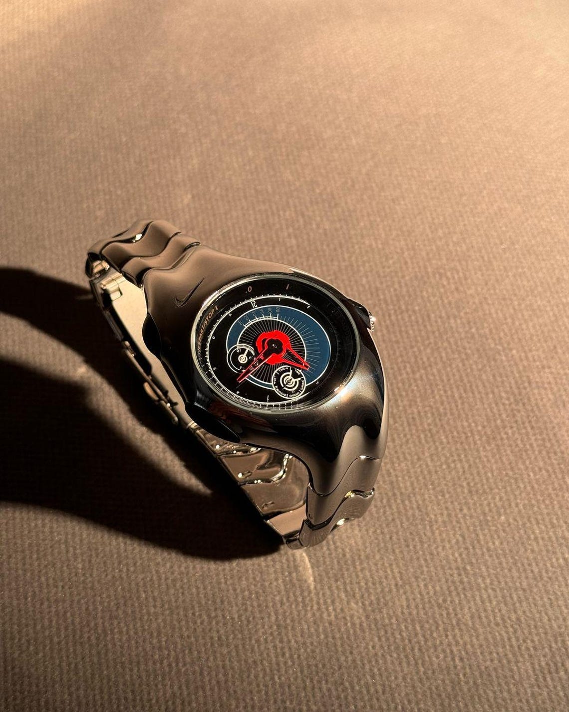 Nike Triax Armored Chrono Stainless Steel Watch Inspired by Nike Triax ...