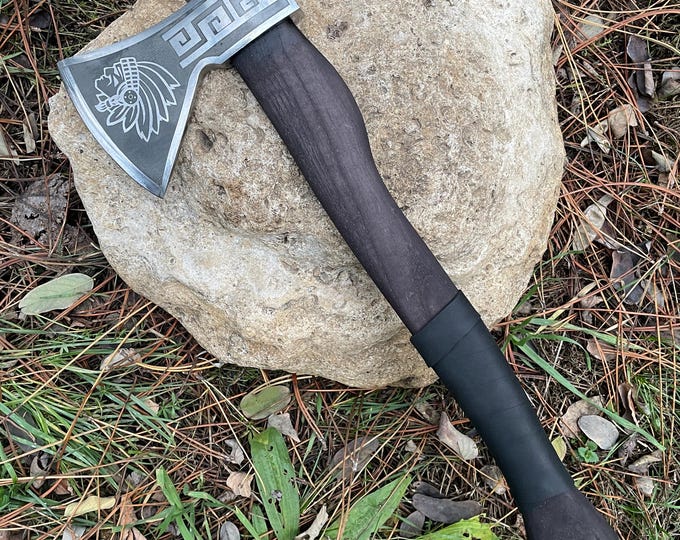 Handmade Engraved Axe as Unique Fathers Day Gift, Camping and Bushcraft ...