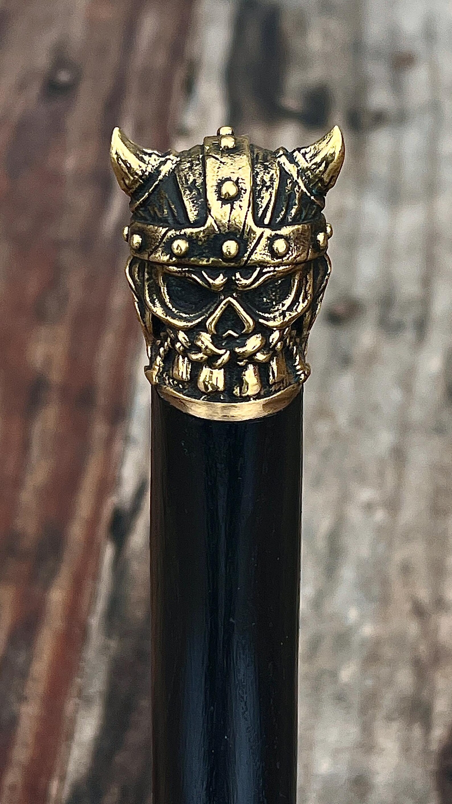 Beautiful VIKING Knife With Viking Head Hilt and Leather Sheath ...