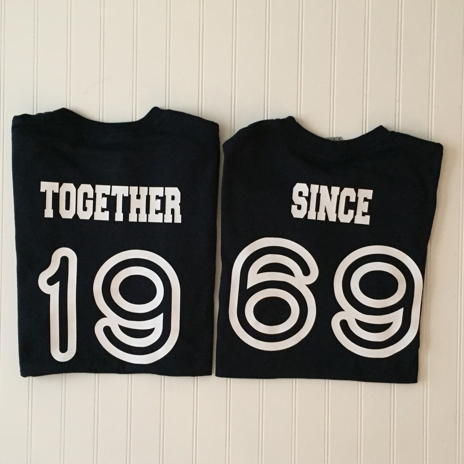 Together Sincecustom Date T-shirtanniversary | Etsy