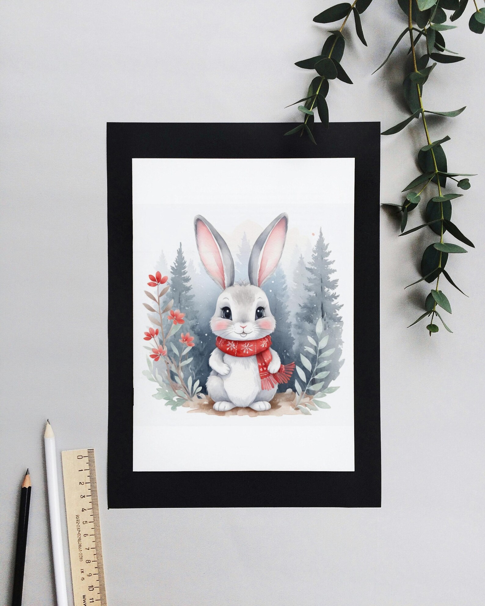 Forest Friends Digital Art Set - 5 PNG Illustrations of Woodland ...