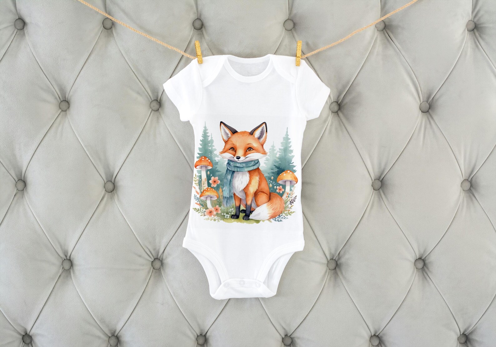 Forest Friends Digital Art Set - 5 PNG Illustrations of Woodland ...