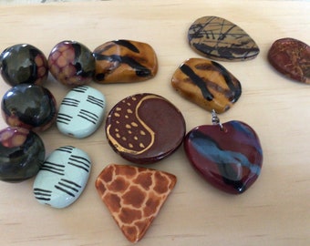 Large Focal Beads | Etsy