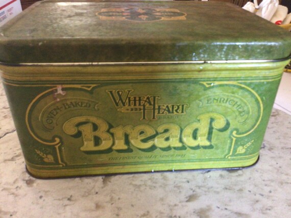Vintage Ballonoff Bread Box Green Country Style or Farmhouse - Etsy