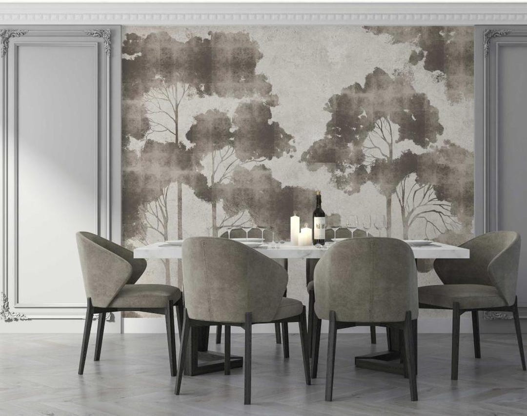 Custom-sized Wallpaper BOSCO, Texture: URBAN - Etsy