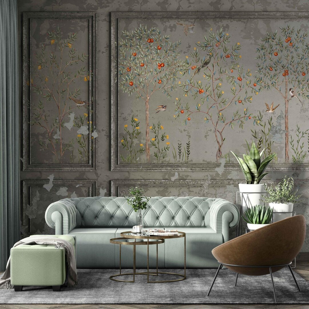 Custom-sized Wallpaper ORCHADIA, Texture: RIFT - Etsy