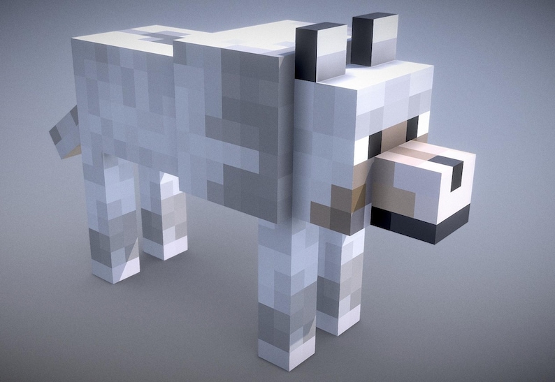 Minecraft Mega Pack 22 STL Files | Digital 3D Print Models for Gamers ...