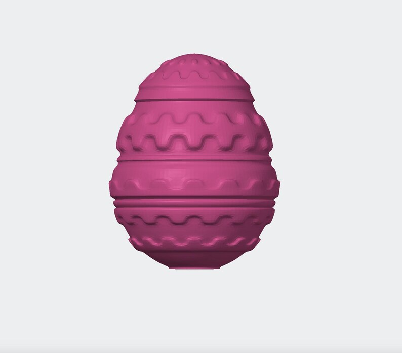 3D Printable Easter Egg Set | STL Files for 3D Printing | Digital ...