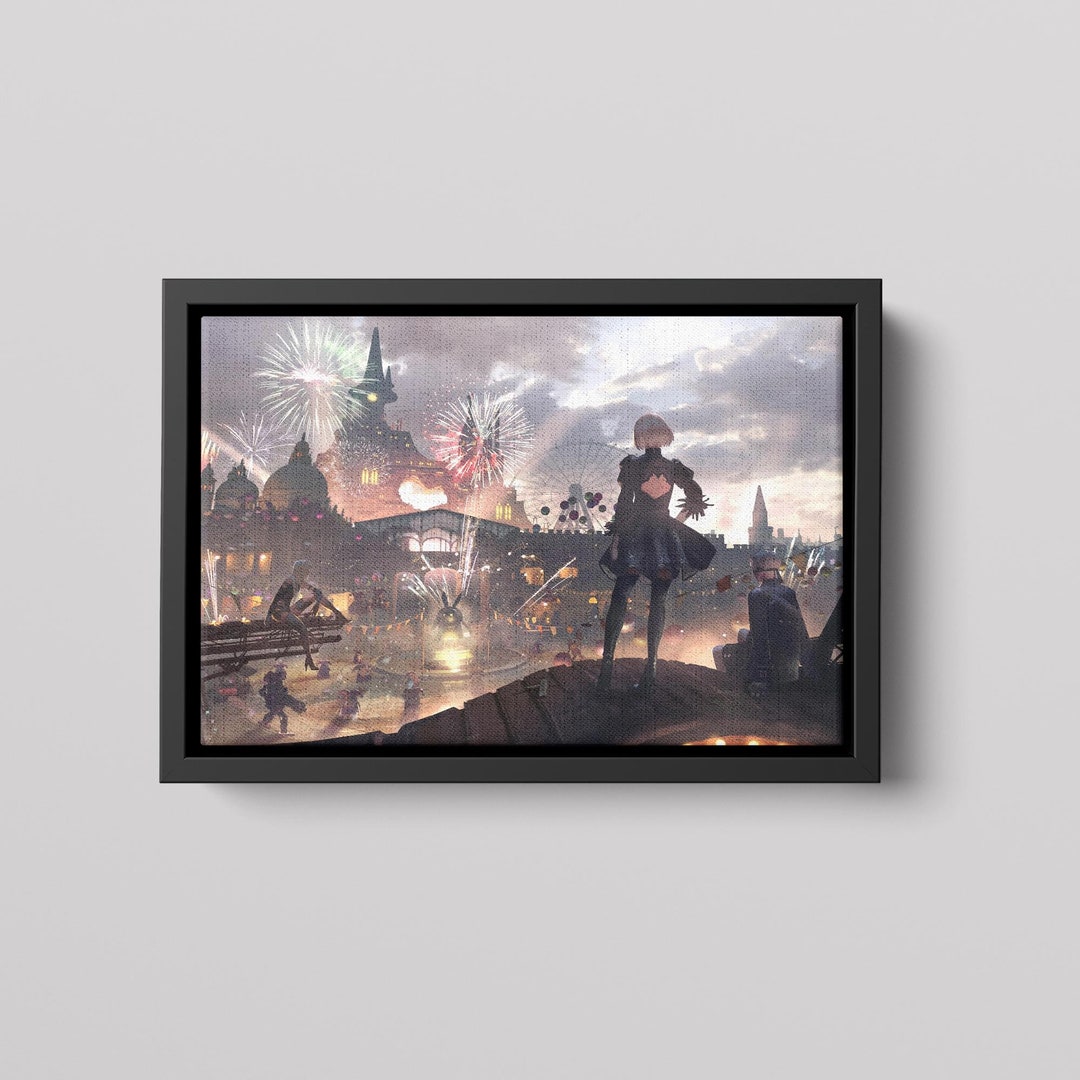 NIER AUTOMATA Video Game Canvas Wall Art, Video Game Canvas, Video Game ...
