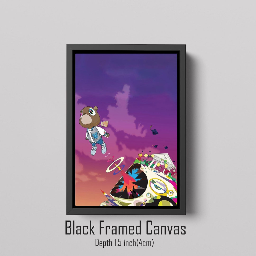 Graduation Album Cover Canvas,rapper Graduation Album Print, Album ...