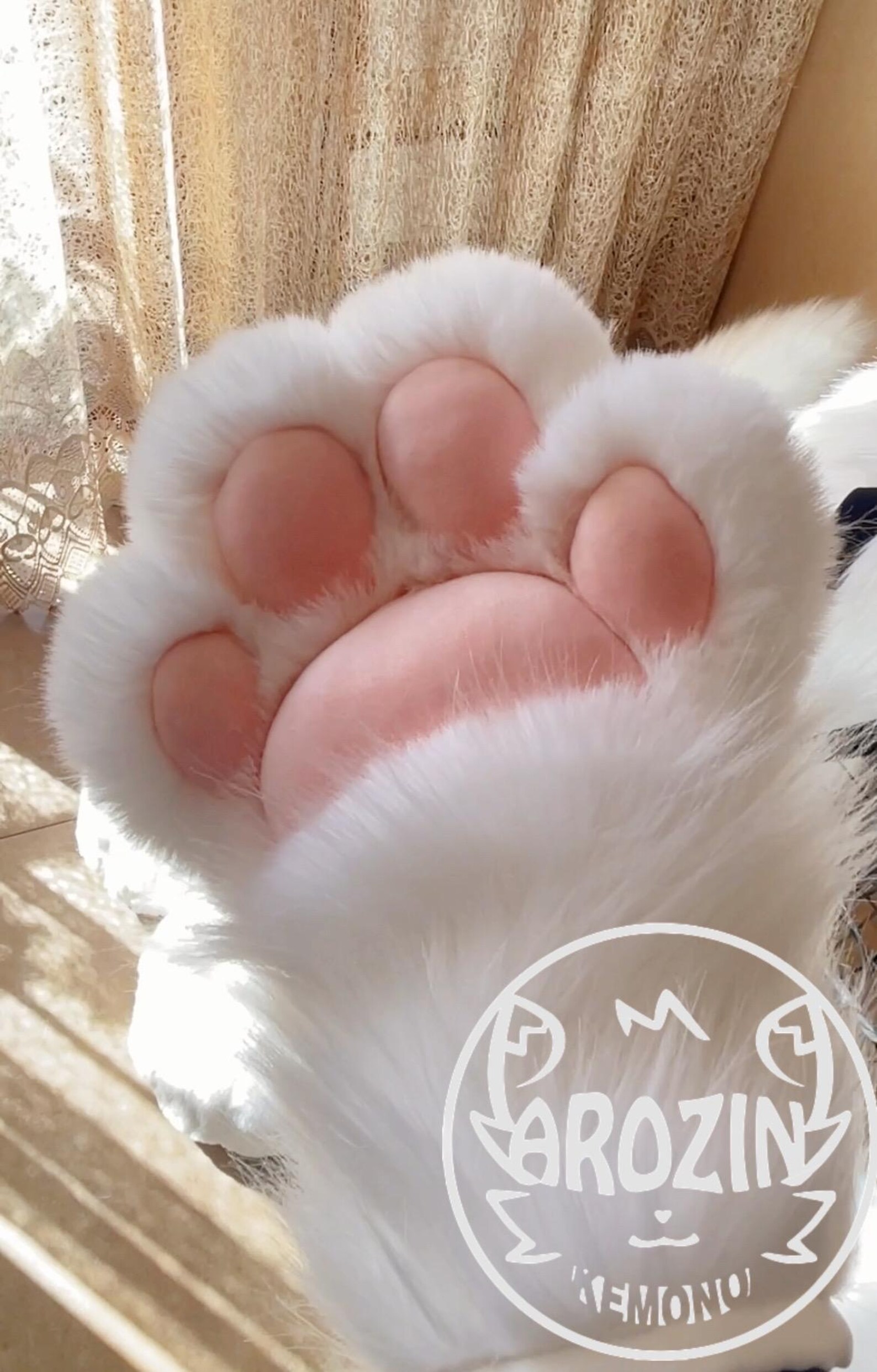 Fursuit Paws Kit-custom Fursuit Claws Kit and Finished Paws - Choose Fur Colors, Paw Pads With ...
