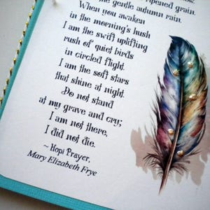 HOPI PRAYER Mixed Media Sympathy Card, Native American Inspired - Etsy