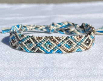 Blue Friendship Bracelet - Etsy