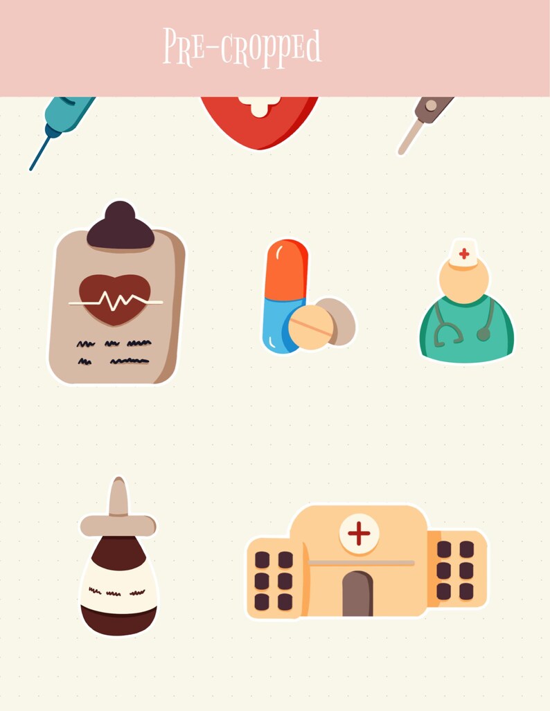 Medical Digital Stickers for Goodnotes, Daily Digital Sticker, Meds ...
