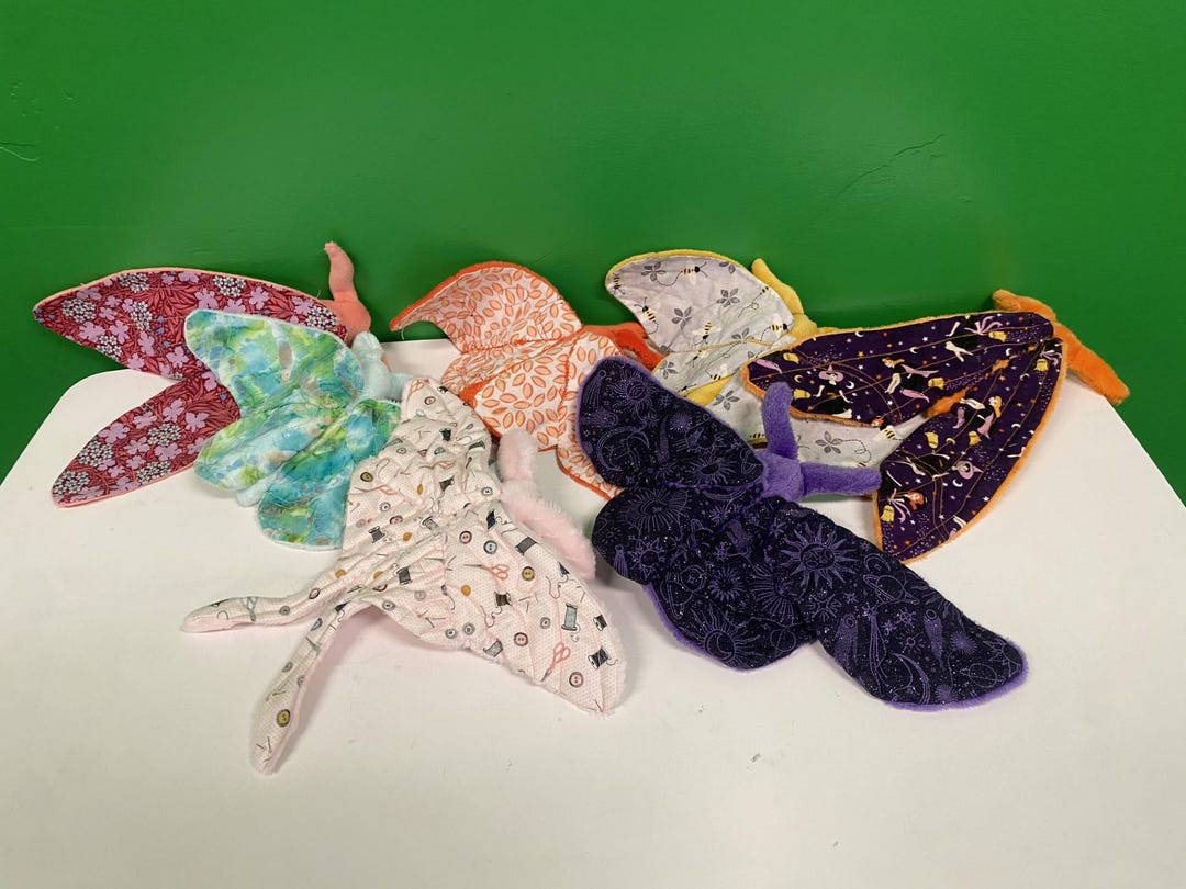 Moth Stuffed Animal - Etsy
