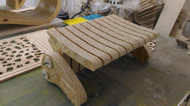 Parametric Chair Design Wooden Laser Cut, CNC Cutting, CNC Router ...