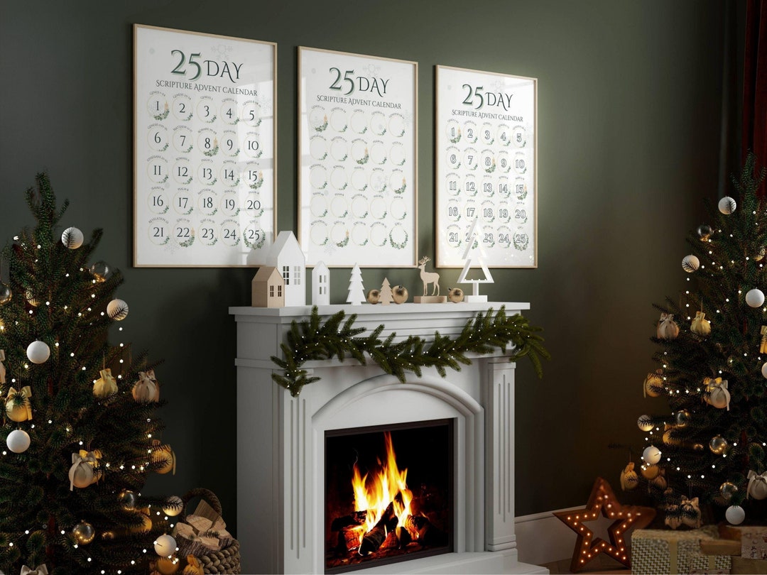 Catholic Printable Advent Calendar 2024 Christmas Advent Calendar ...