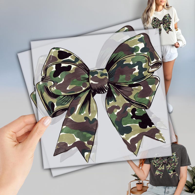 Camo Bows Birthday Decor - Etsy