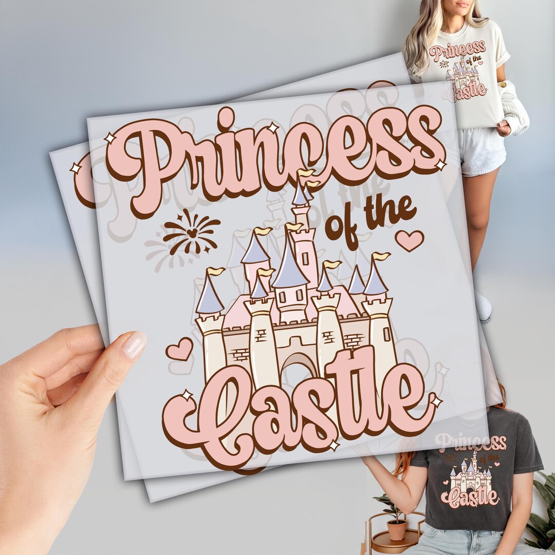 Disney Princess DTF Transfer, Disney Ready to Press, Disney Princess ...