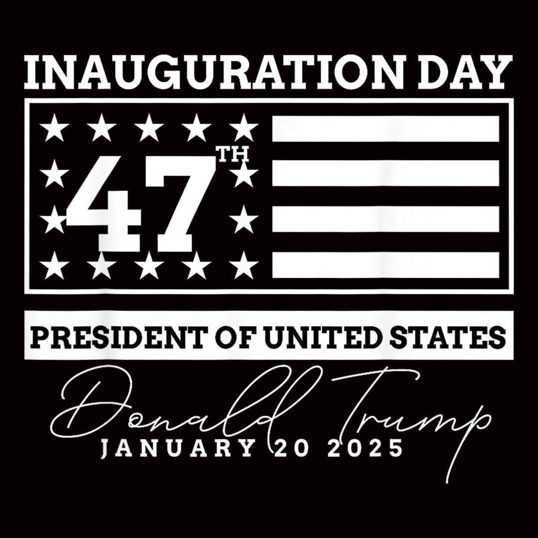 Donald Trump Inauguration Day 2025 Design: PNG, SVG (digital Download ...