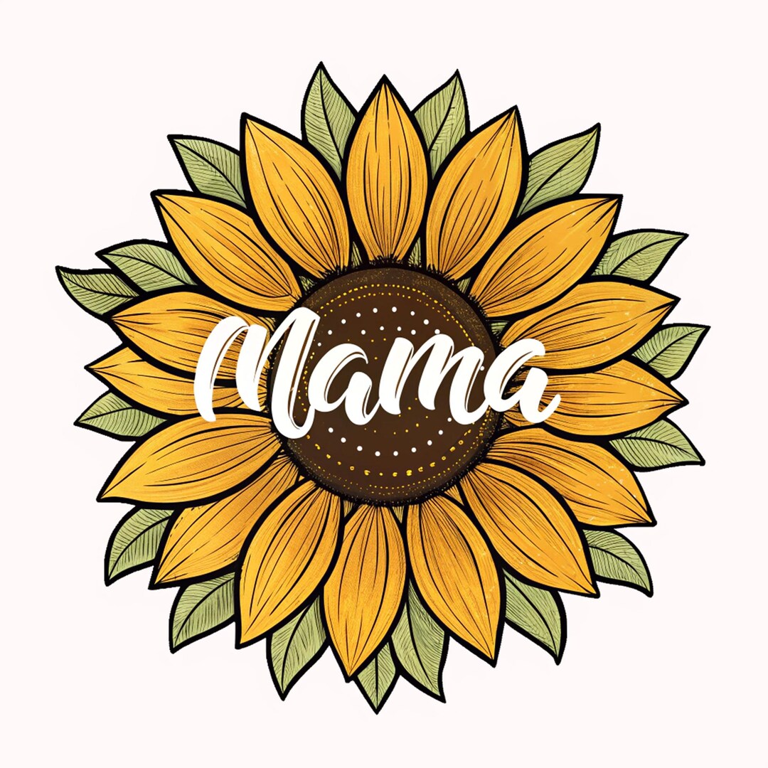 Mama Sun PNG | Retro Groovy Sun Mom Design | Digital Sublimation File ...