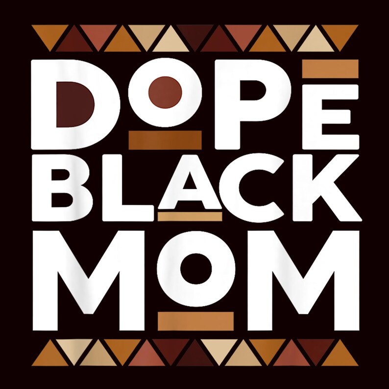 Black History Month PNG Family Matching Melanin Dope Black Mom Design ...