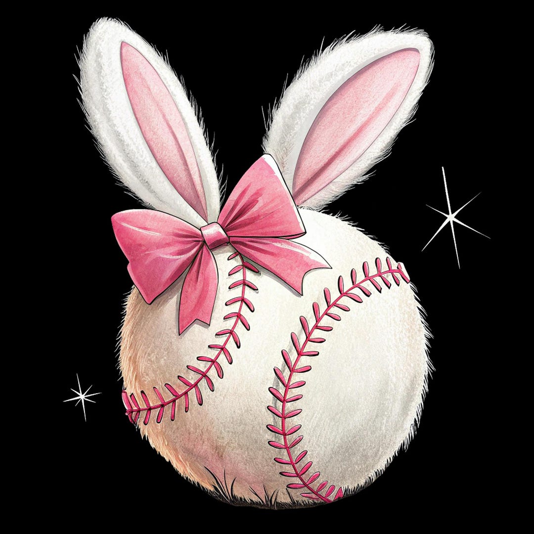 Easter Baseball Bunny PNG – Funny Sports Rabbit Design for Youth,boys ...