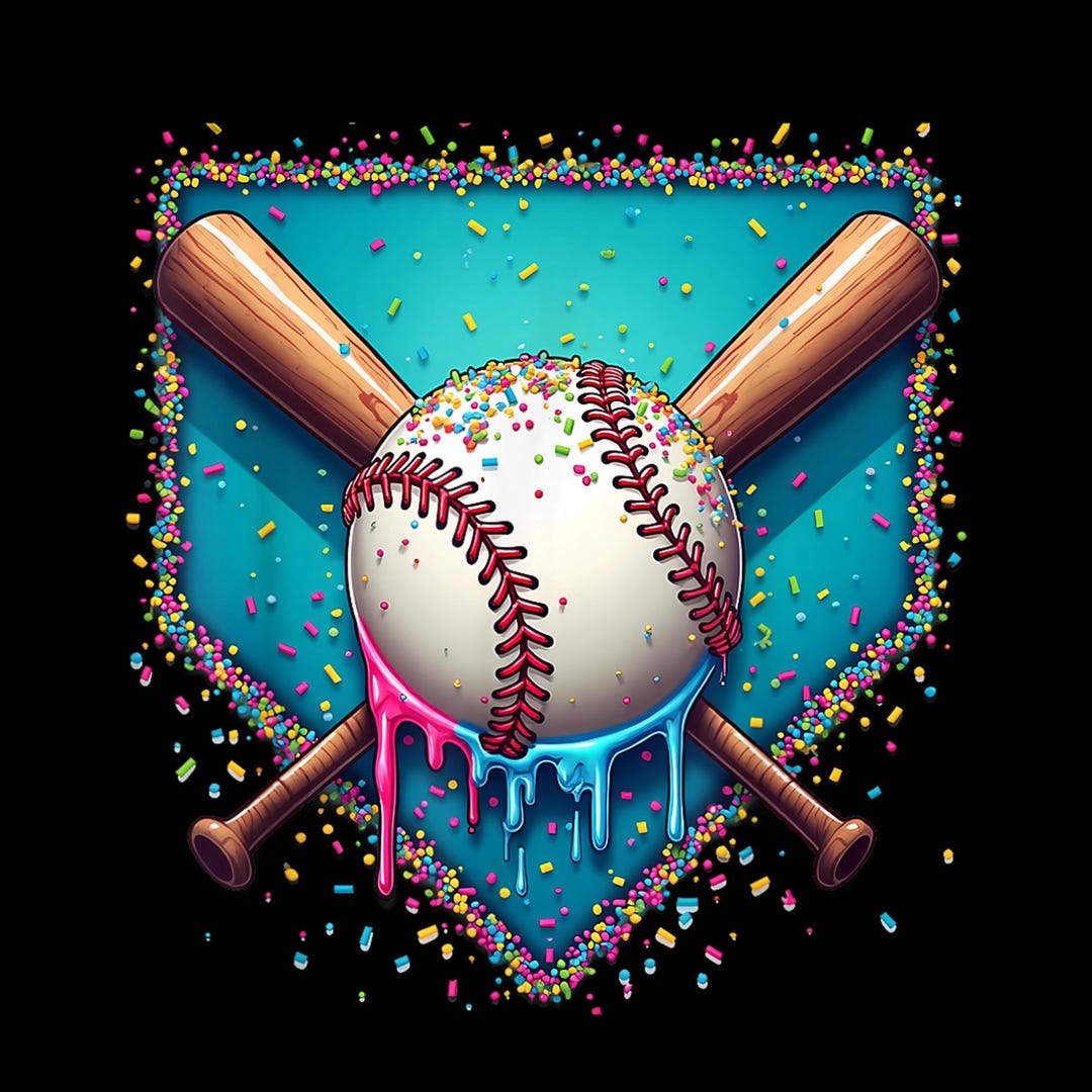 Drip Boys Baseball Ice- Cool Drip Baseball,ice Baseball, Fans Baseball ...