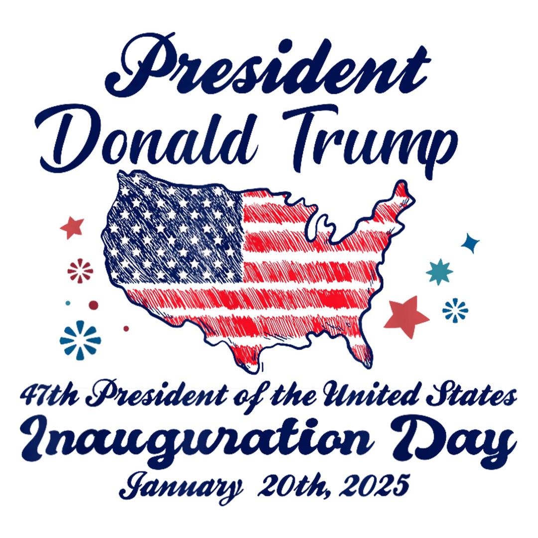 President Donald Trump Inauguration Day 2025 PNG Historic Memorabilia ...