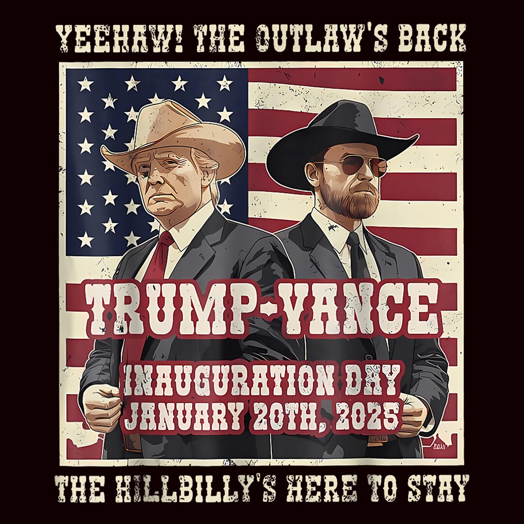 Trump Vance Inauguration Day 2025 PNG | 47th President Digital Design ...