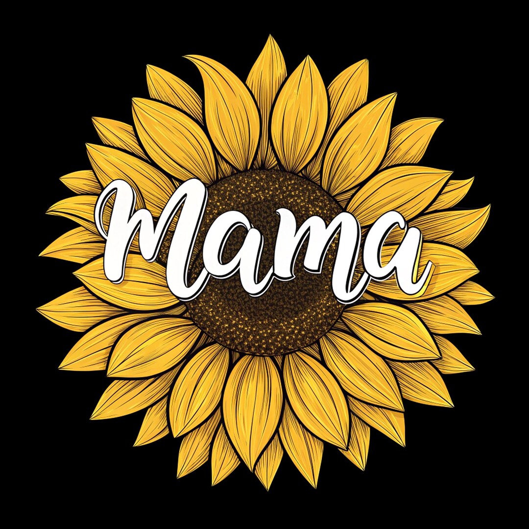 Mama Sun PNG | Retro Groovy Sun Mom Design | Digital Sublimation File ...
