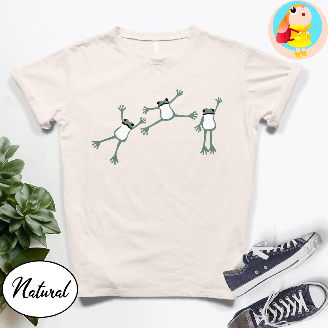 Funny Frog and Toad Shirt, Frog and Toad on Bike Shirt, Nature Shirt ...