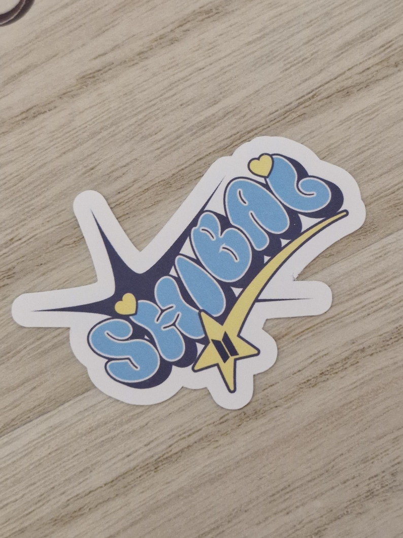 BTS Suga Shibal Sticker - Etsy