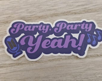 Jungkook Party Party Yeah Sticker Etsy