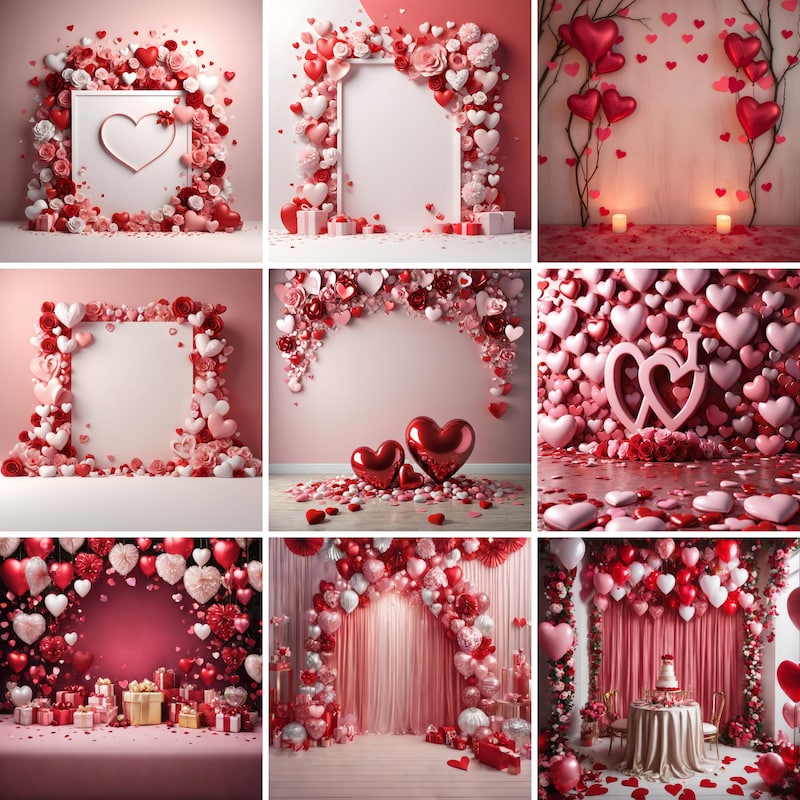 Valentines Backdrop - Etsy