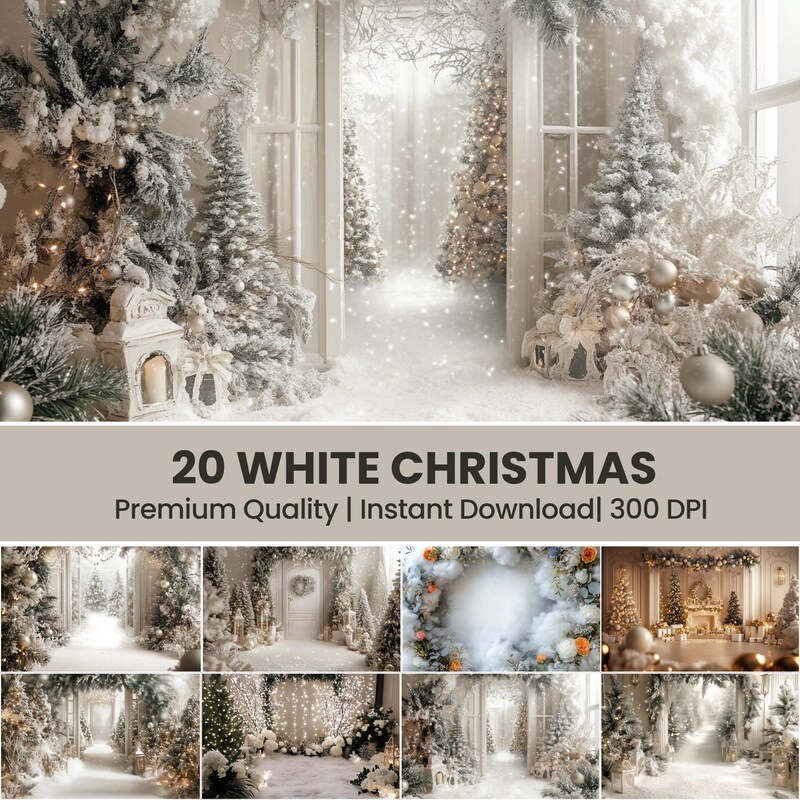 Christmas Photo Backdrop - Etsy