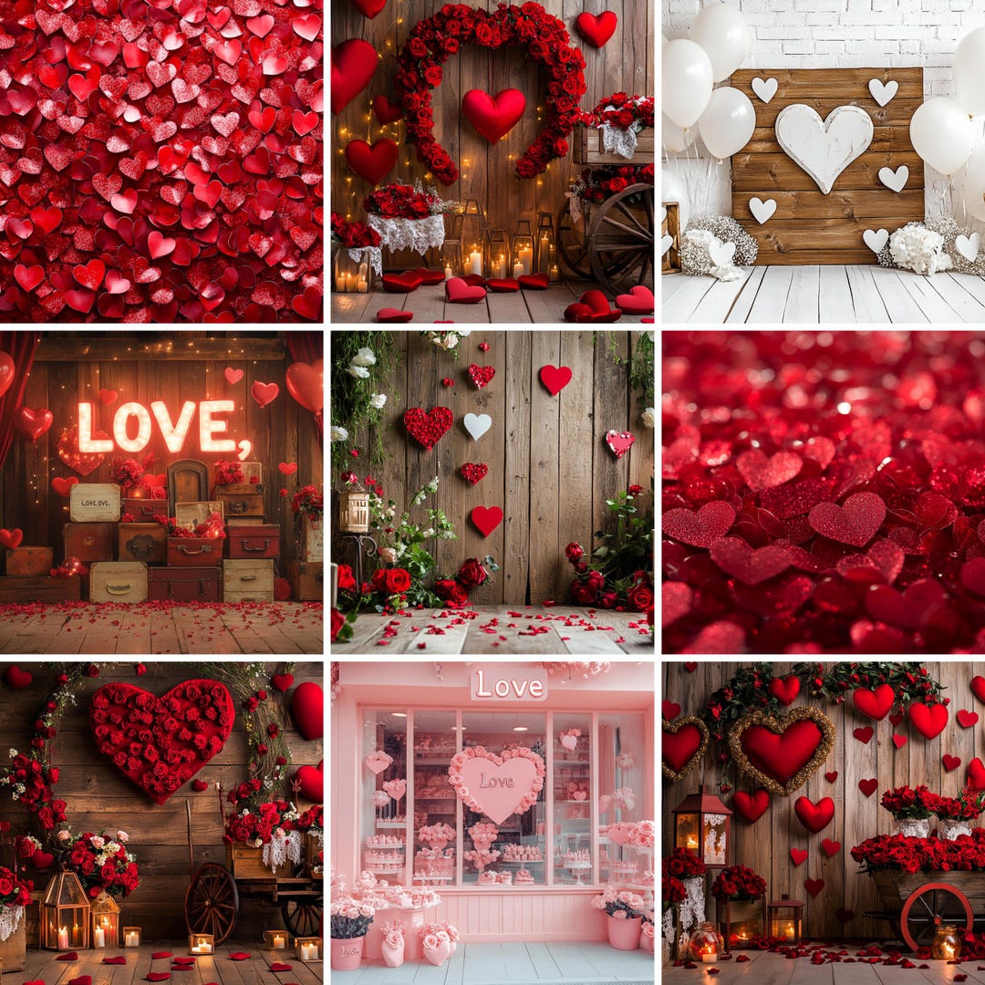 25 Valentines Day Backdrop - 25 Romantic Backdrops for Photos, Parties ...
