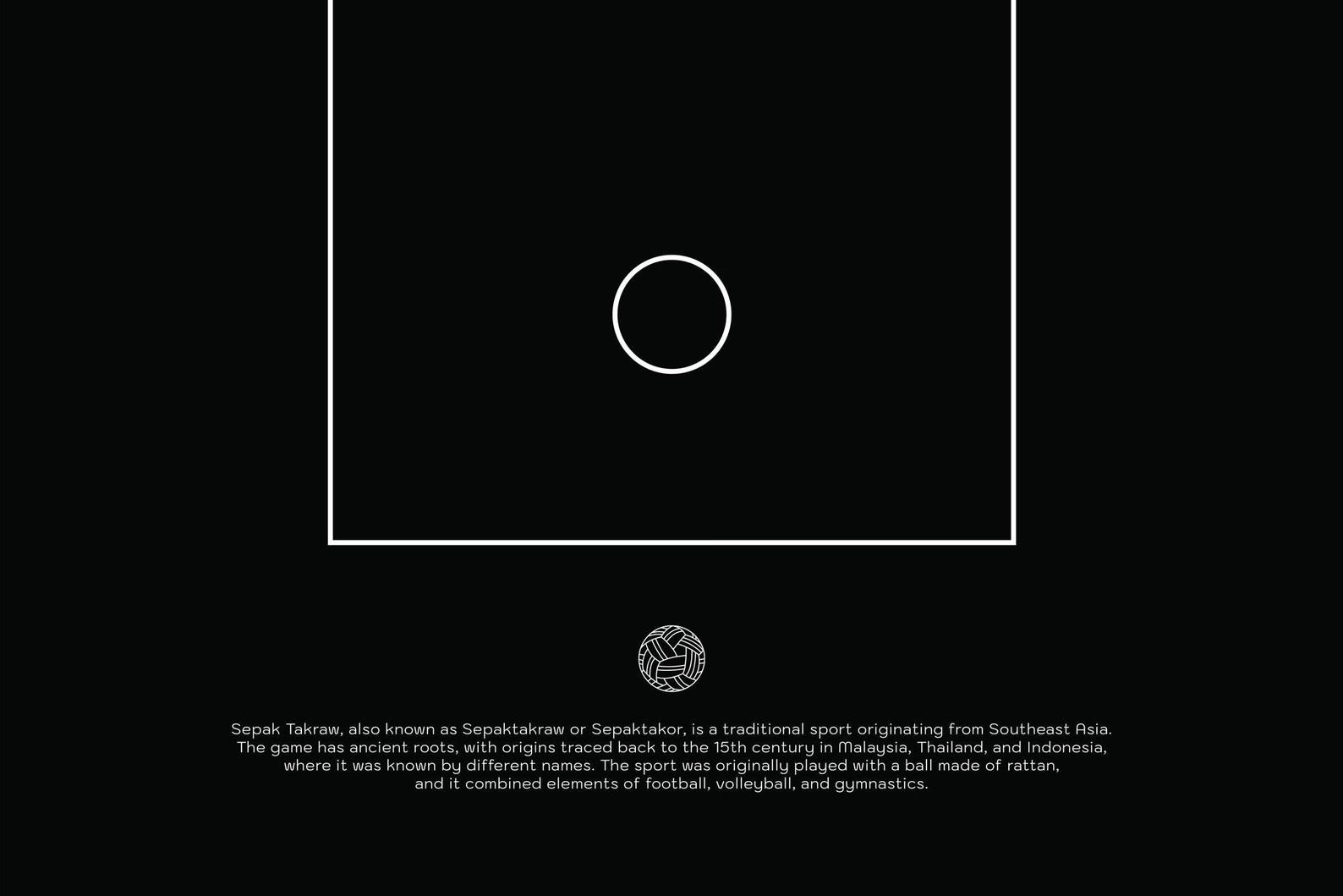 Sepak Takraw Court, Sepak Takraw Poster, Sepak Takraw Wall Art, Sepak ...