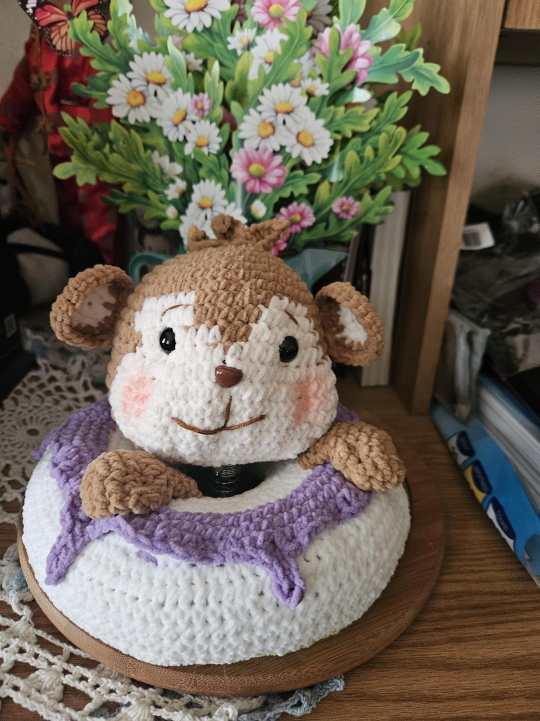 Cute Monkey Wobbles - Etsy